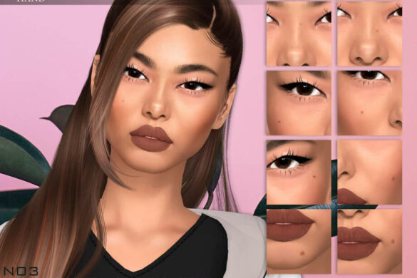 Strawberry Sunday Eyeshadow by trillyke - The Sims Guide