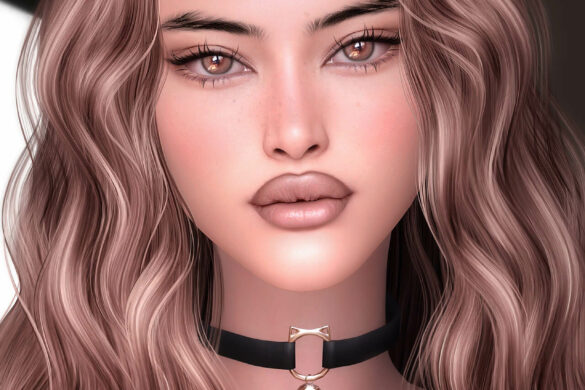 Zinnia Default & Non-Default Skin - The Sims Guide