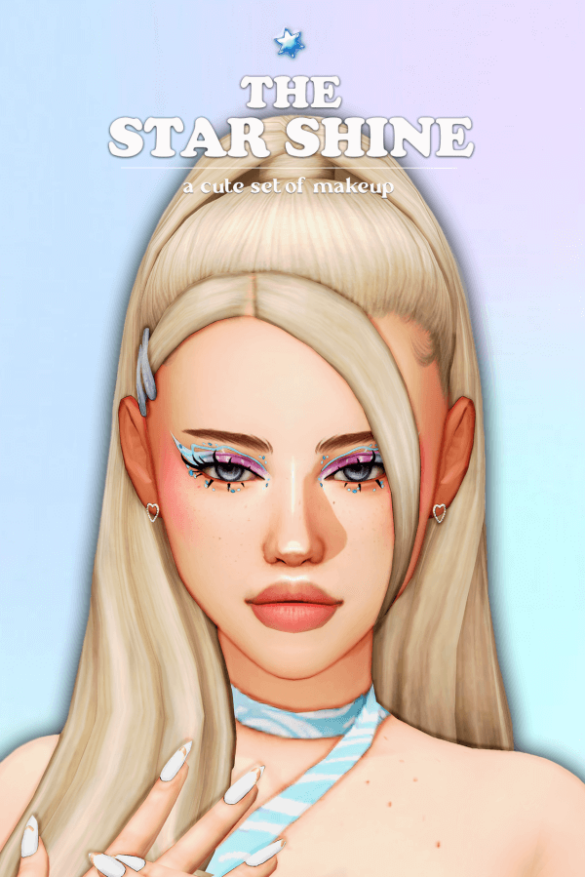 the star shine a cute set of makeup - The Sims Guide