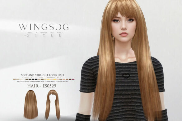 The Sims 4 Best Alpha Hairstyle CC Artists - The Sims Guide