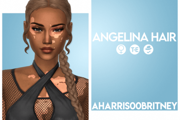 Hanni hair mm cc - The Sims Guide