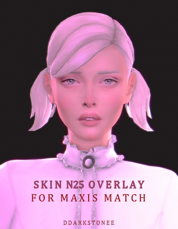 OVERLAY SKIN N25 for Maxis Match - The Sims Guide