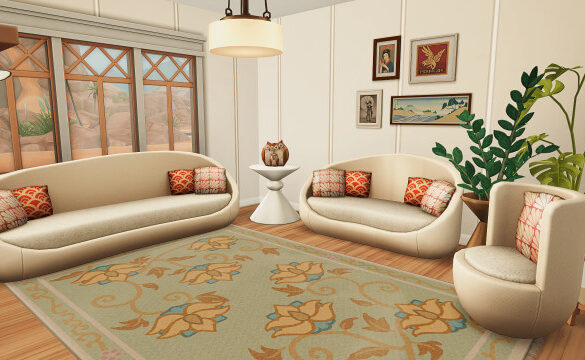 London Booth Table - The Sims Guide