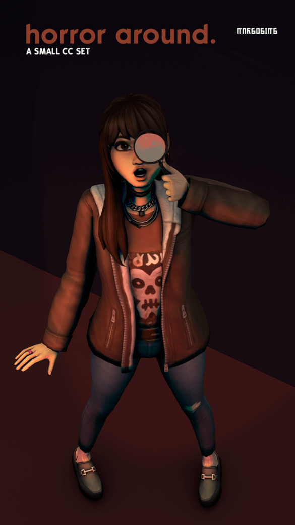 horror around ICEY HAIR - The Sims Guide