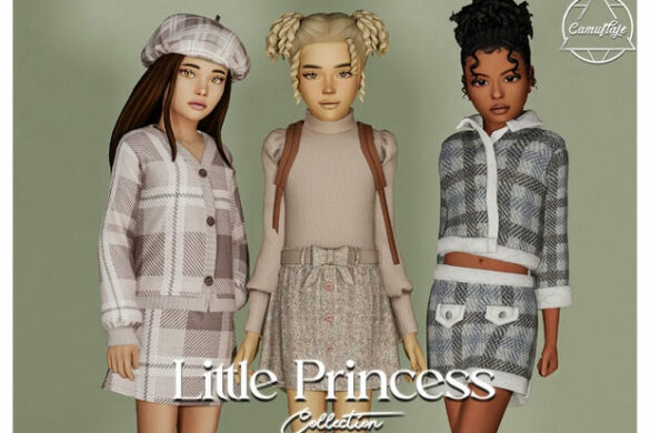 3D eyelashes for toddlers infants by Miiko - The Sims Guide