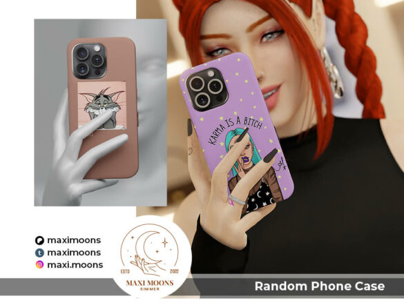 Random Phone Cases - The Sims Guide