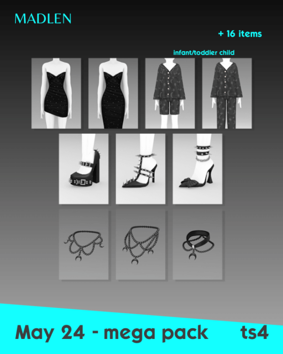 Mega Pack for madlen sims - The Sims Guide