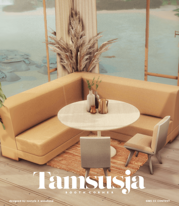 Tamsusja Booth Corner - The Sims Guide