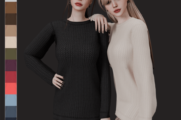 Trillyke Simblreen Bodysuit Dress - The Sims Guide