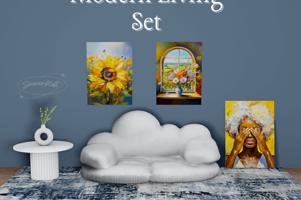 Study in Style Set - The Sims Guide