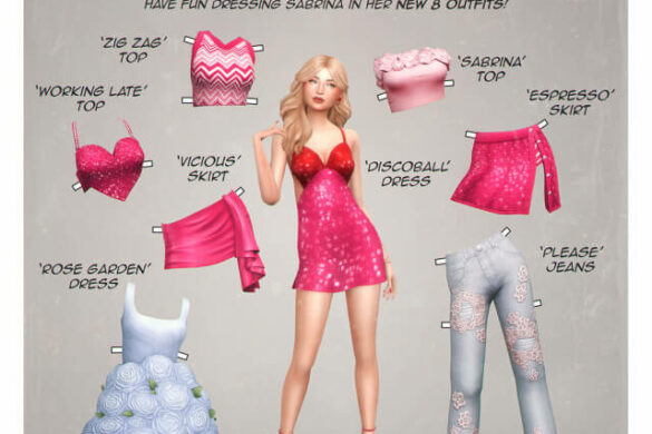 Playful - shorts and top - The Sims Guide