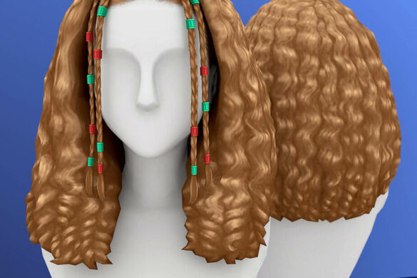 Venere Hairstyle by simstrouble - The Sims Guide