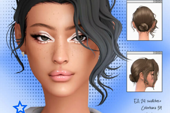 Lulie Hair - The Sims Guide