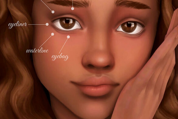 Rhea skin set - The Sims Guide