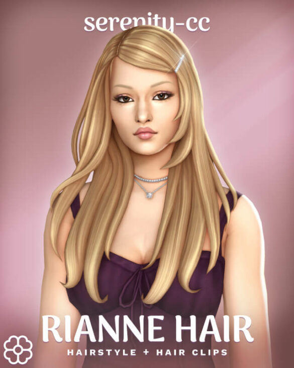 Rianne Hair - The Sims Guide