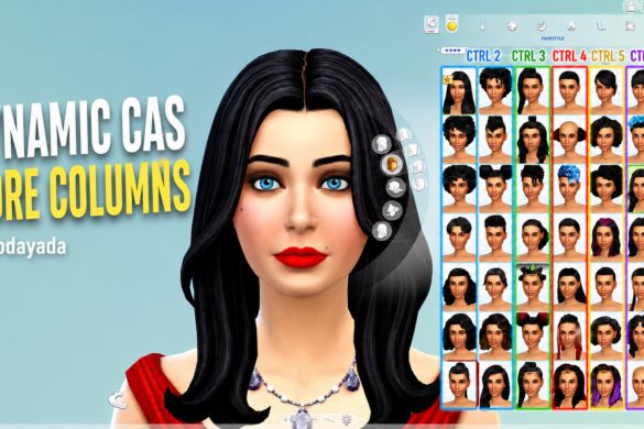 More Columns in CAS By weerbesu - The Sims Guide